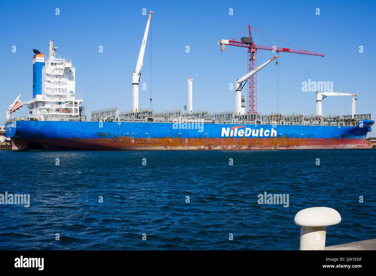 Shipyard, Dunkirk harbor, Dunkirk, Nord, Hauts-de-France, France Stock ...