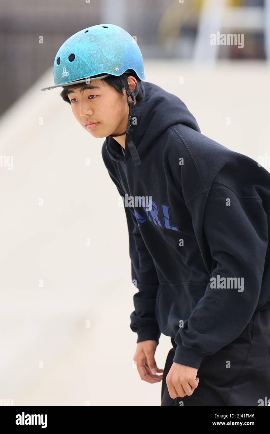 Mie, Japan. 2nd Apr, 2022. Kuta Inukawa Skateboarding : The 1st Mynavi ...