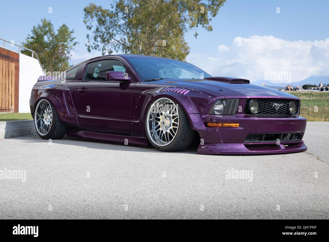 Slammed S197 Mustang
