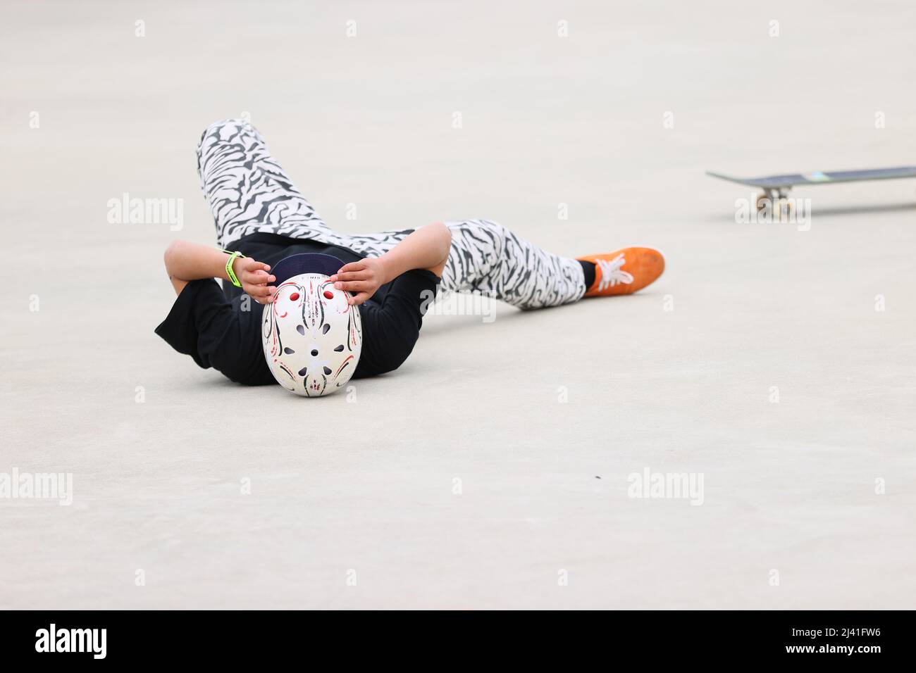 Mie, Japan. 2nd Apr, 2022. Ginnosuke Unoki Skateboarding : The 1st ...