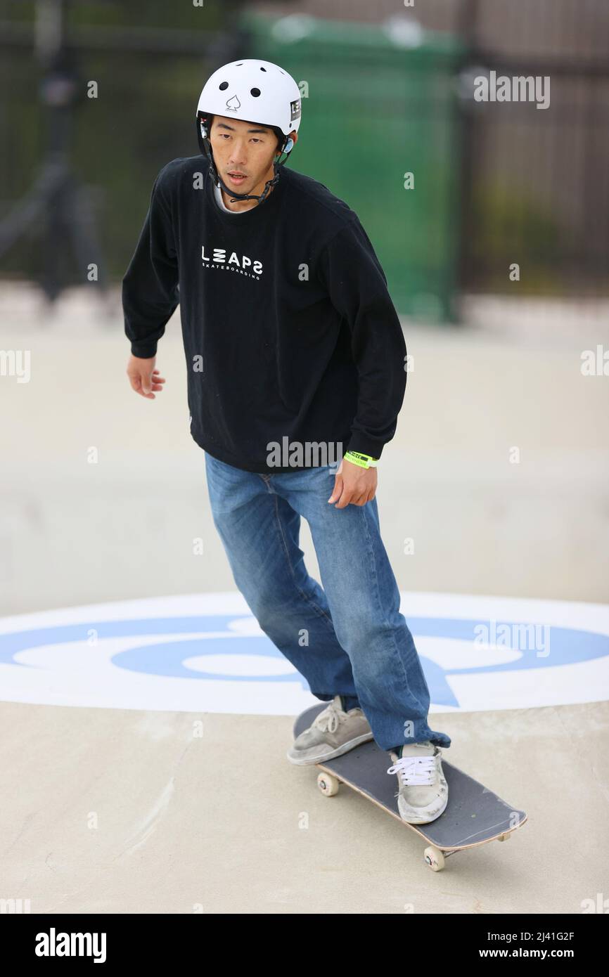 Mie, Japan. 2nd Apr, 2022. Kento Terai Skateboarding : The 1st Mynavi ...