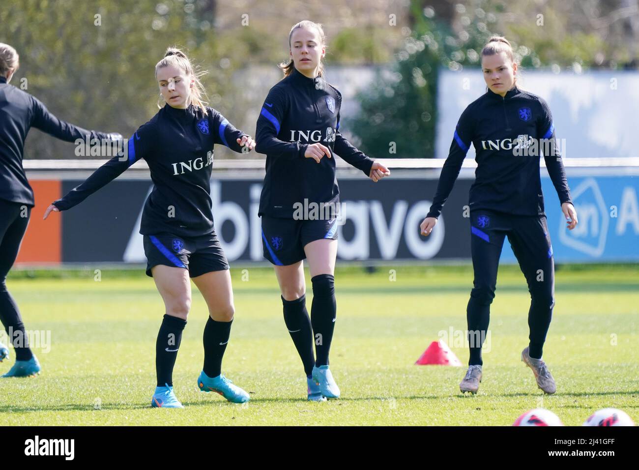 ZEIST, NETHERLANDS - APRIL 11: Victoria Pelova of the Netherlands, Lynn ...