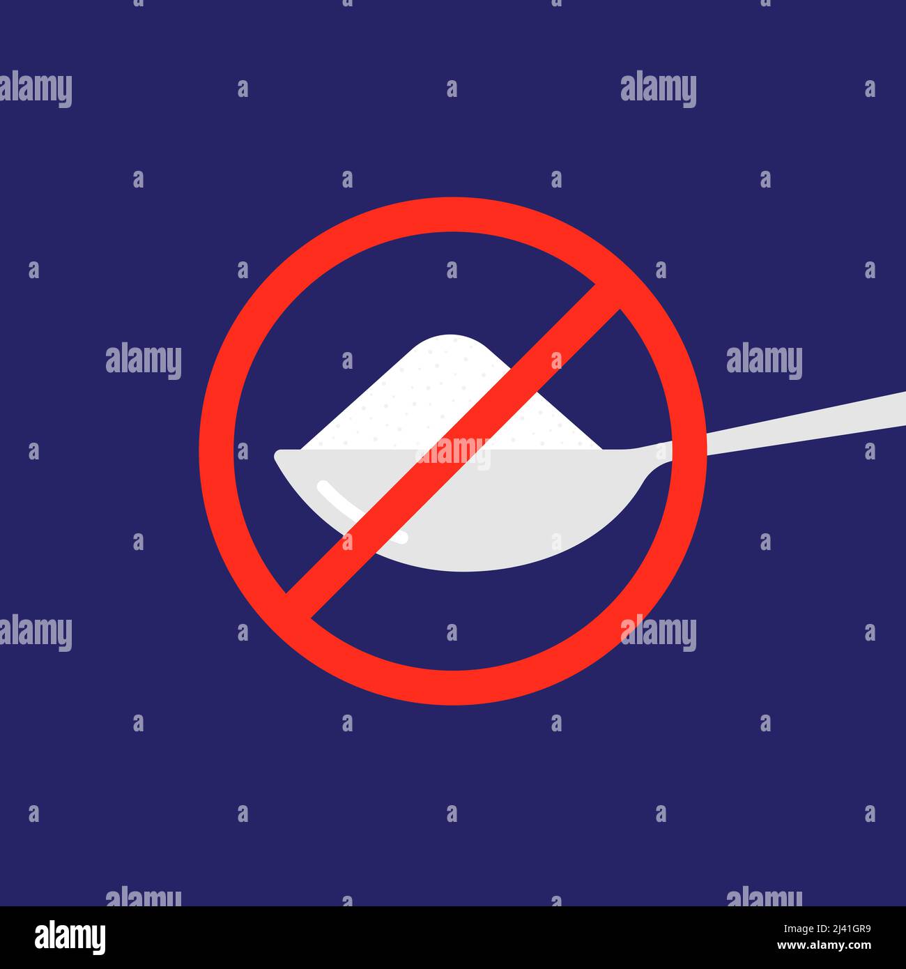 Extra sugar spoon Stock Vector Images - Alamy