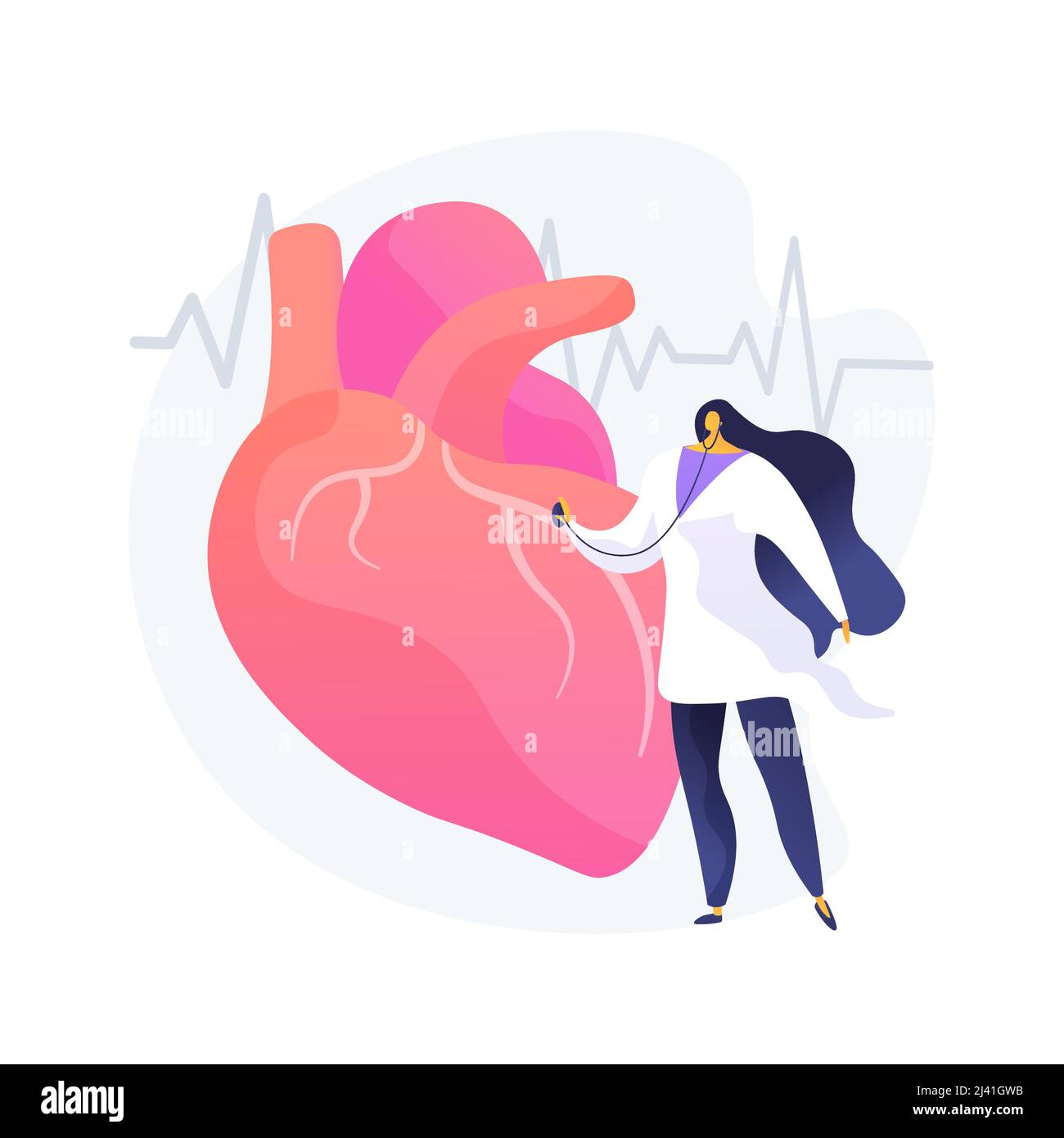 Hearing screening abstract concept vector illustration. Hearing loss ...