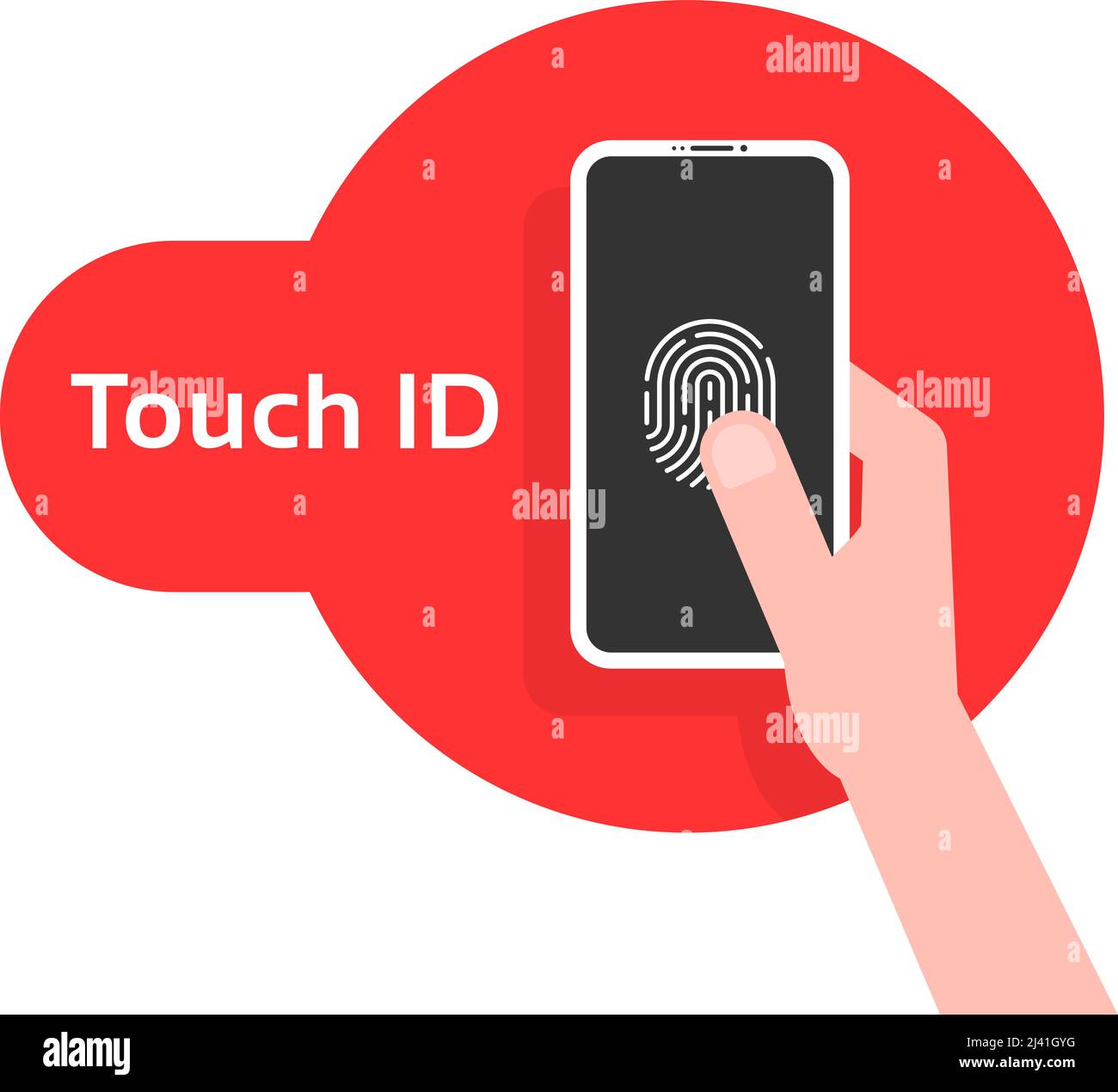 Digital signature touch screen Cut Out Stock Images & Pictures - Alamy