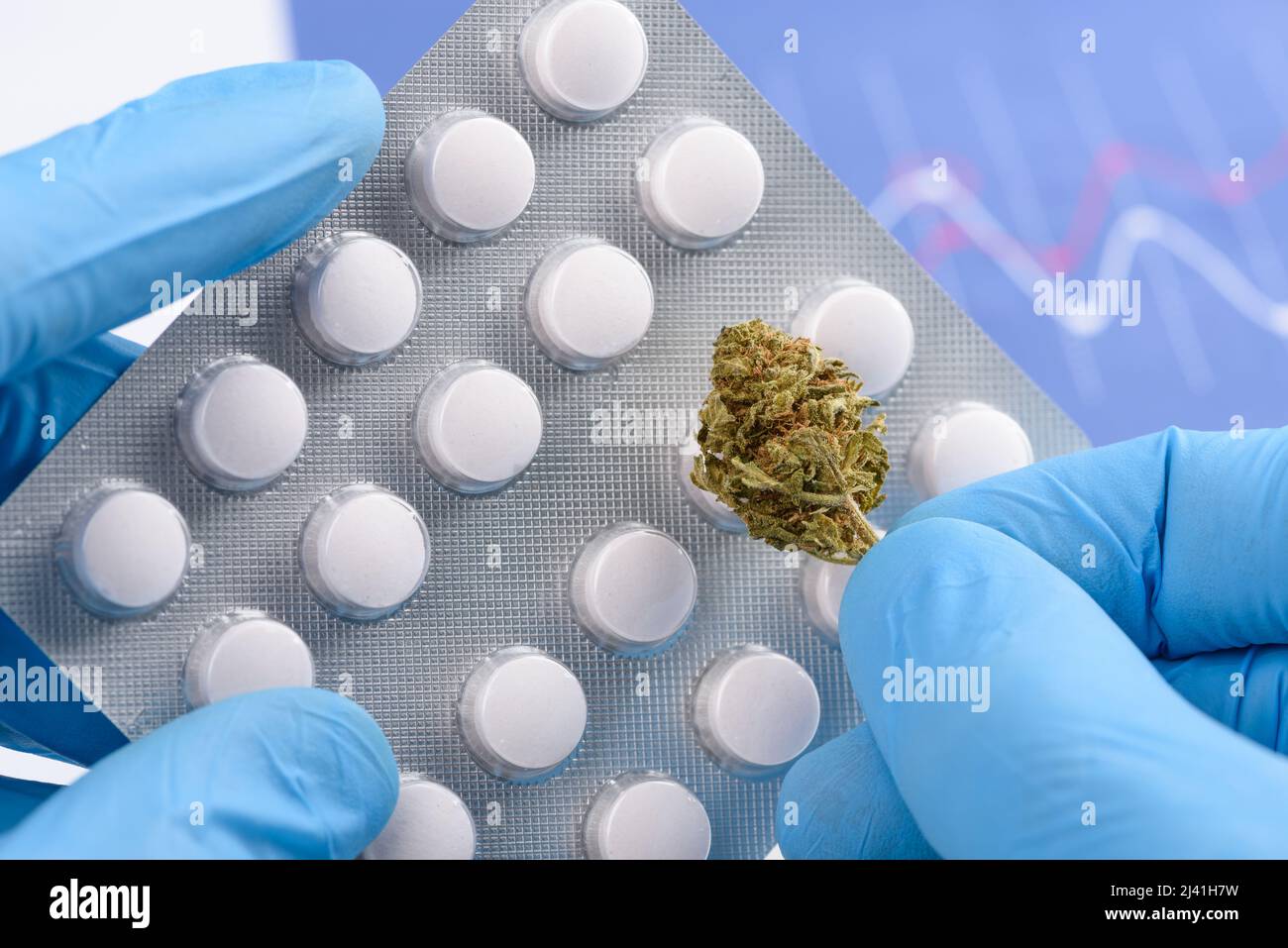 Medical hand comparison hi-res stock photography and images - Alamy