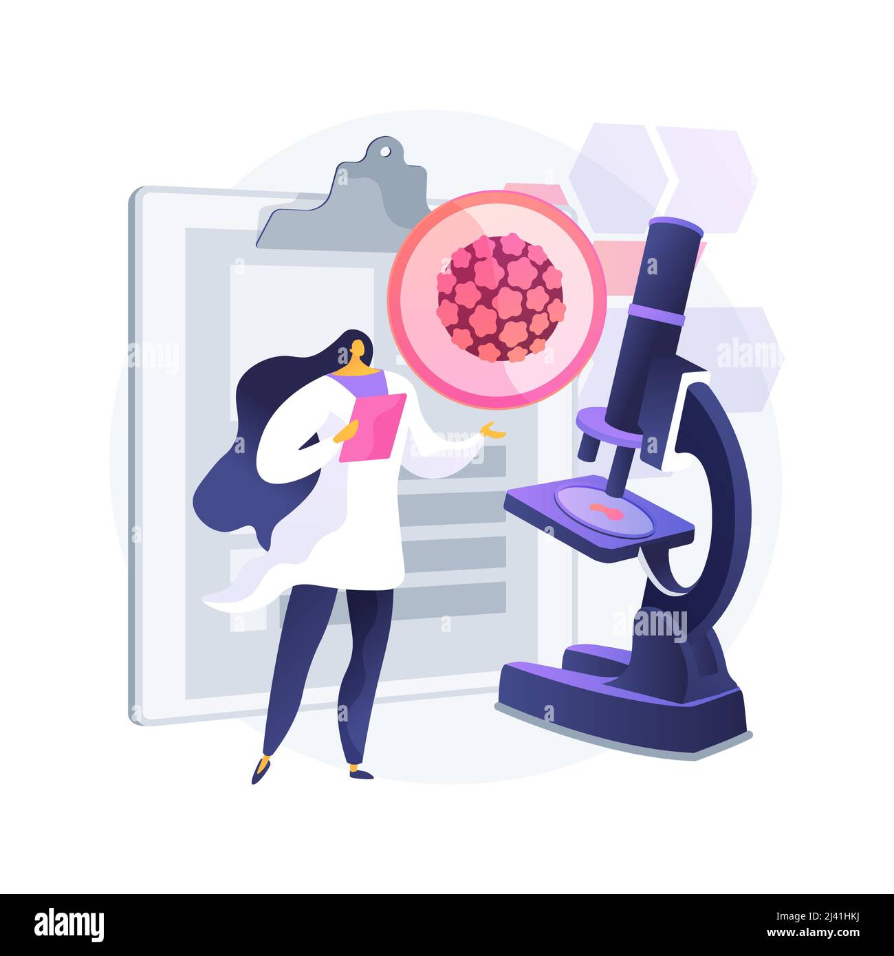 Risk Factors For Hpv Abstract Concept Vector Illustration Human Papillomavirus Transmission