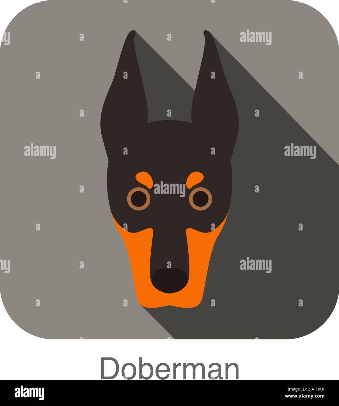 Dog mascot profile Cut Out Stock Images & Pictures - Alamy