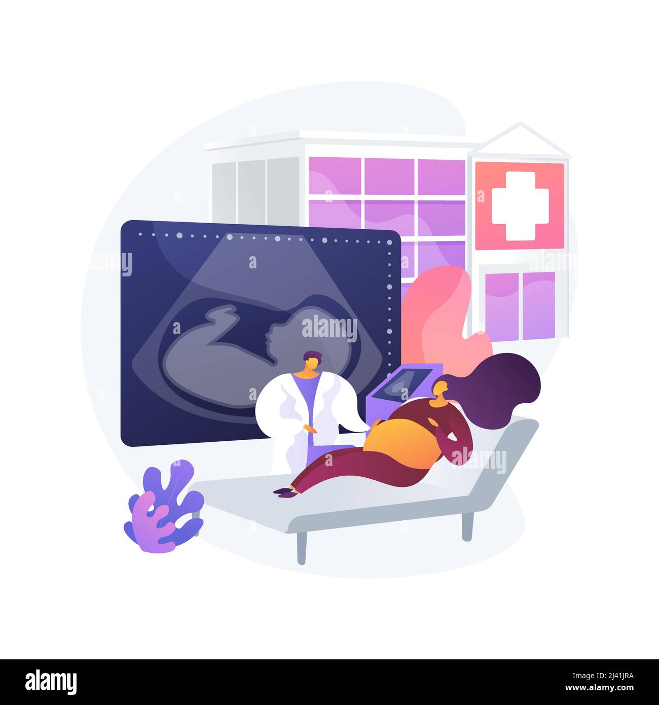 Medical support scene Cut Out Stock Images & Pictures - Alamy
