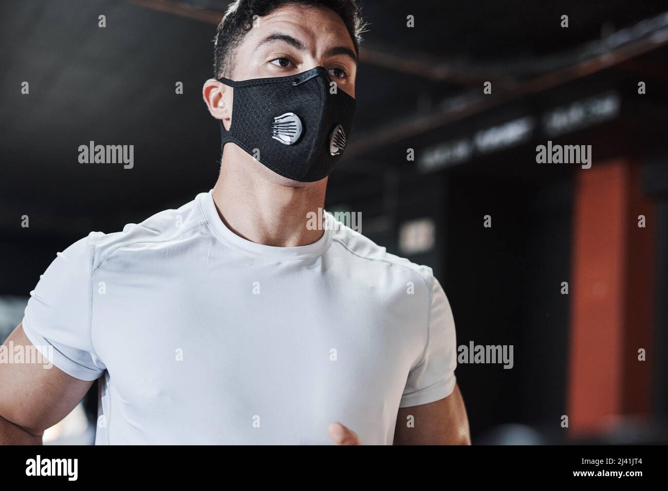 Staying safe handsome young hi-res stock photography and images - Alamy