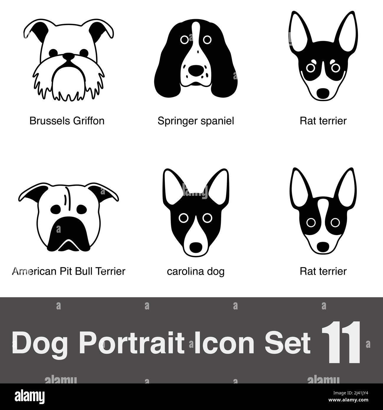 Close up portrait group Stock Vector Images - Alamy