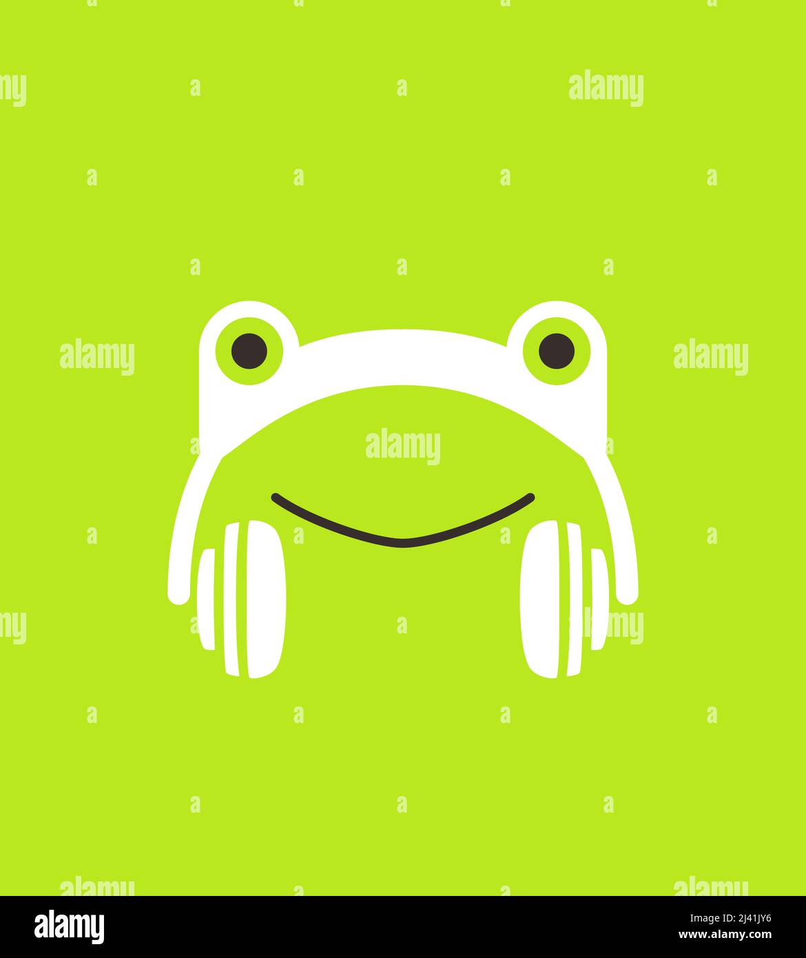 Frog music Stock Vector Images - Alamy