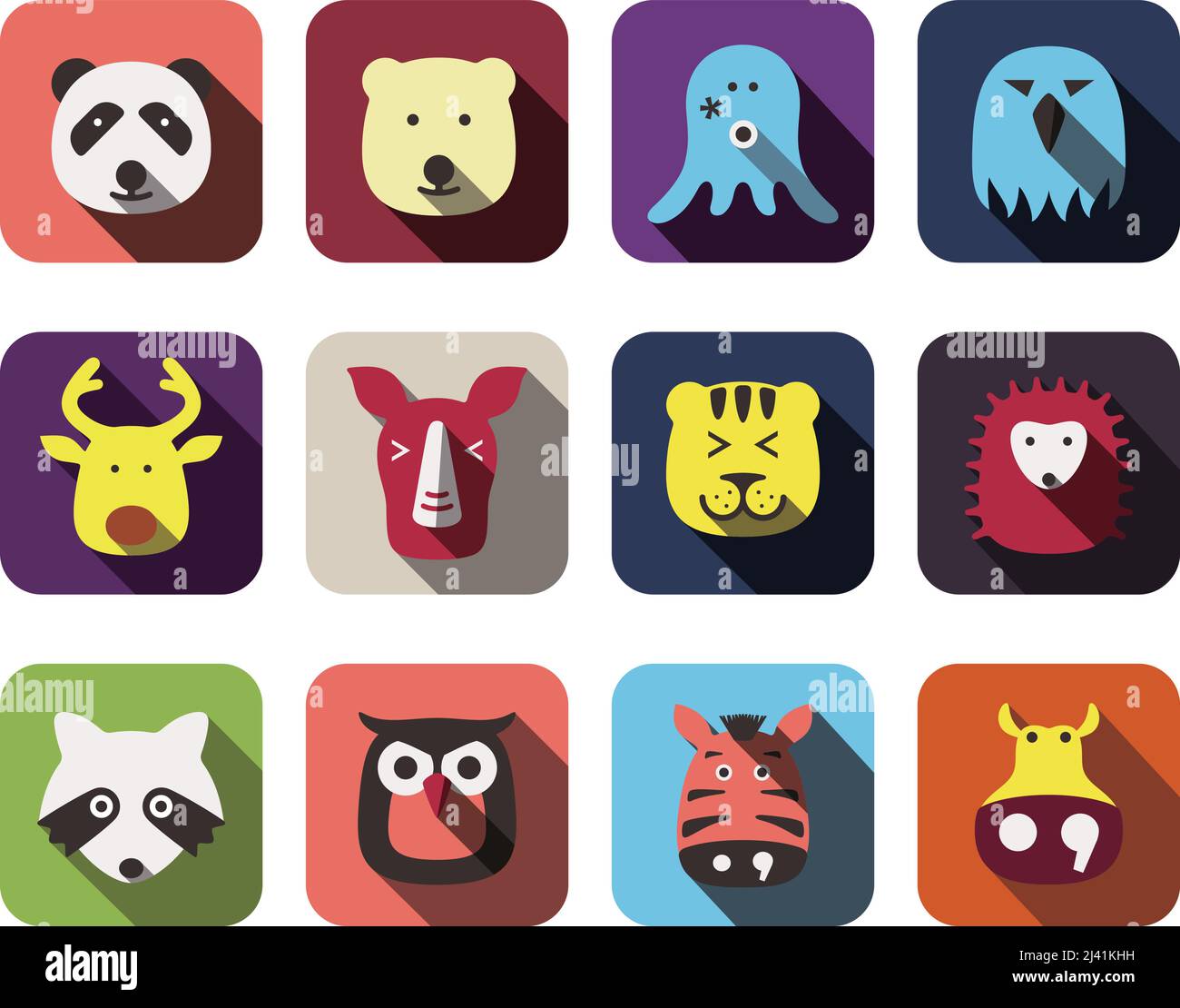 Hippo face in cartoon hi-res stock photography and images - Alamy