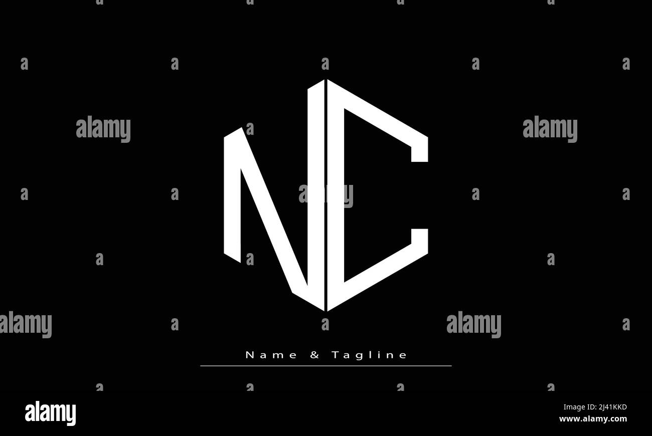 Letter nc logo Stock Vector Images - Alamy