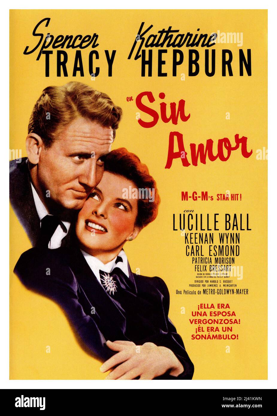 Spencer Tracy And Katharine Hepburn In Without Love 1945 Directed By