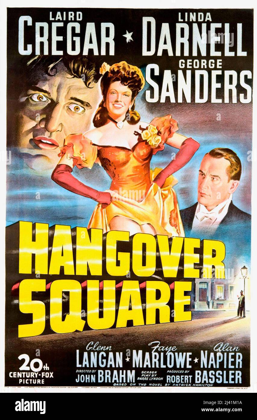 LINDA DARNELL in HANGOVER SQUARE (1945), directed by JOHN BRAHM. Credit ...