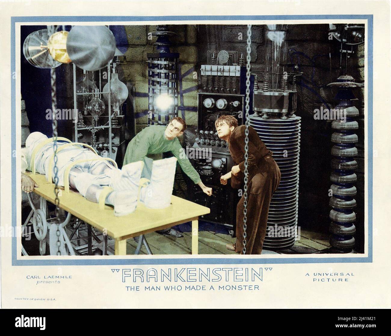 COLIN CLIVE and DWIGHT FRYE in FRANKENSTEIN: FRANKENSTEIN (1931 ...