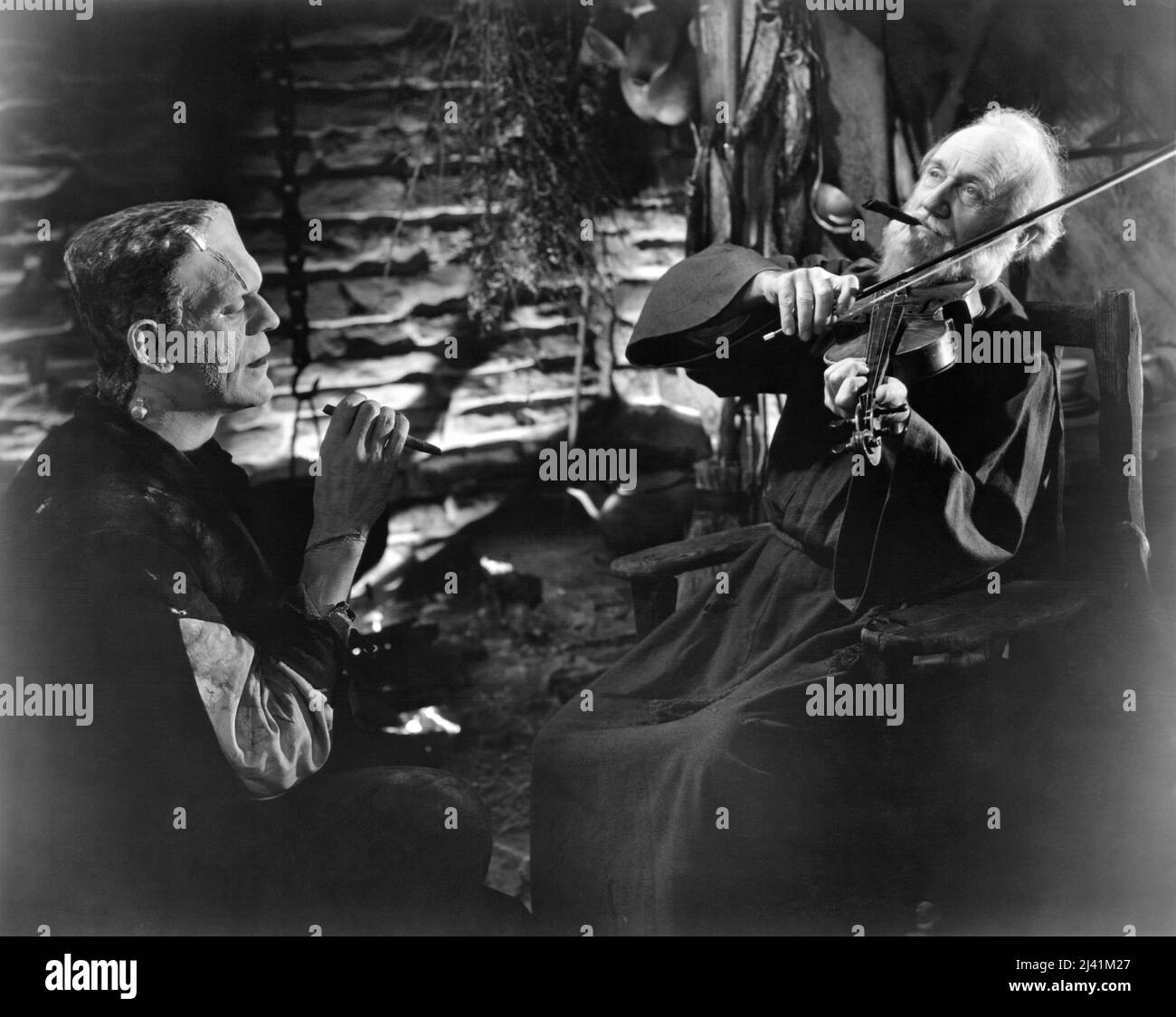 BORIS KARLOFF in THE BRIDE OF FRANKENSTEIN (1935), directed by JAMES ...