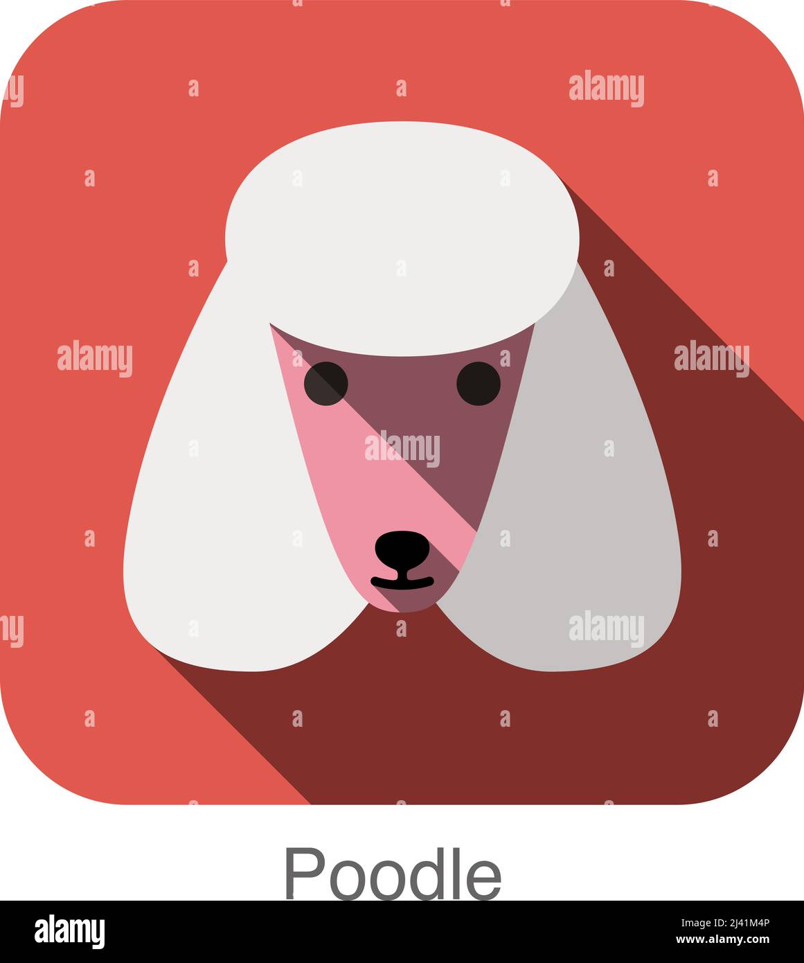 Stick Figure Dog Face