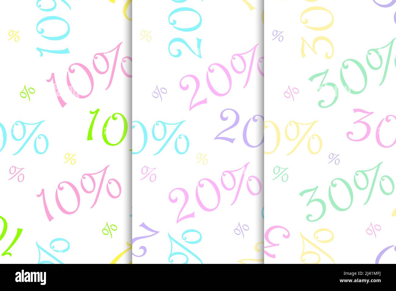Percent seamless business background Stock Vector Images - Alamy