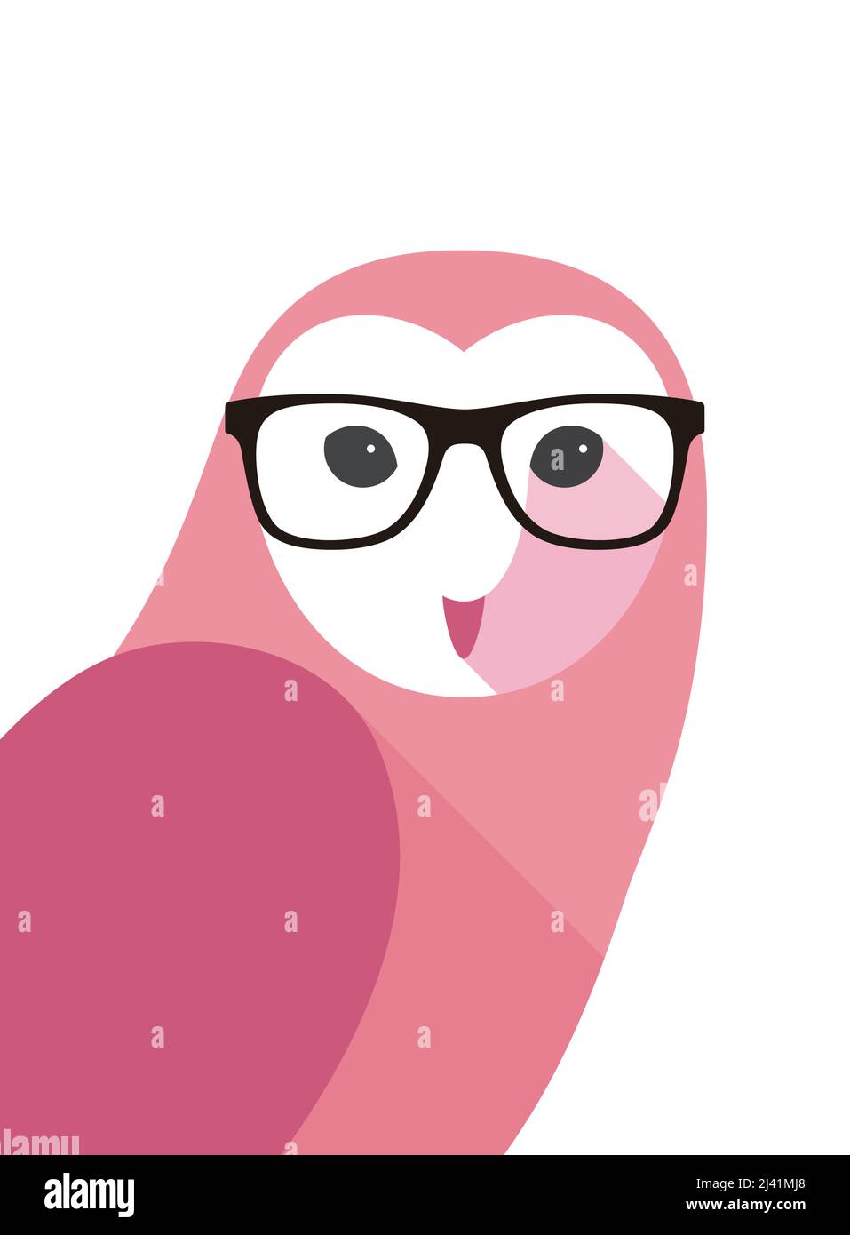 Owl Wearing Glasses Clipart