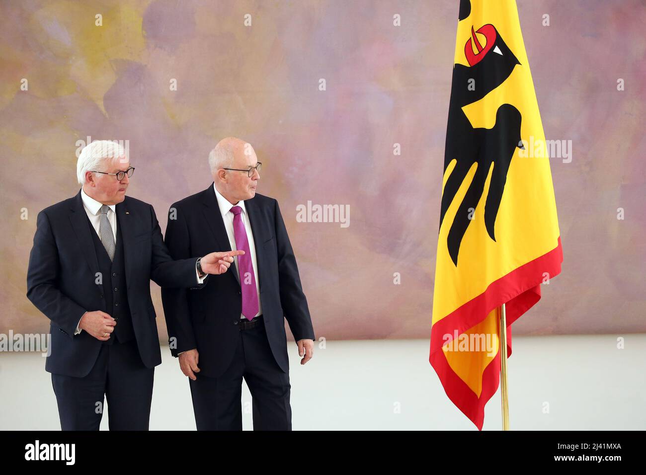 Berlin, Germany. 11th Apr, 2022. Federal President Frank-Walter ...