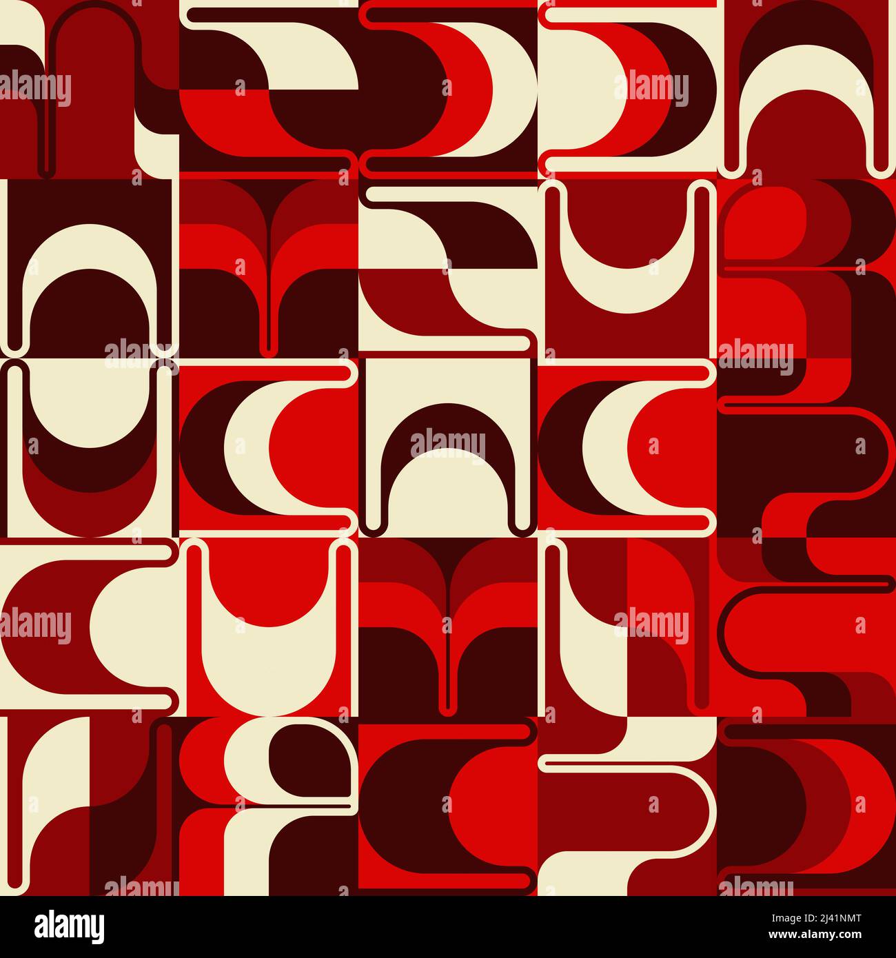 Abstract pattern graphics design inspired by modernism aesthetics arts ...