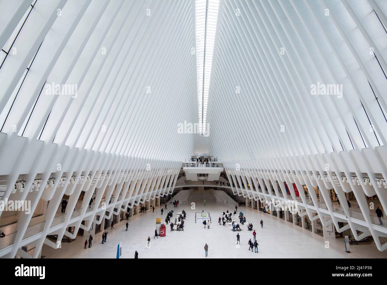 Inside the new World Trade Center Transportation Hub in Manhattan New ...