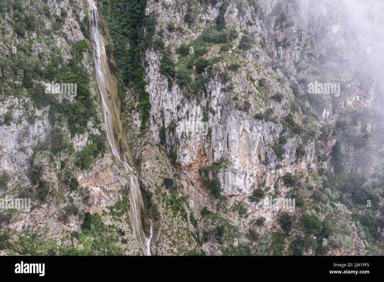 Salt des Molinet, an impressive waterfall in Pollensa. Majorca ...
