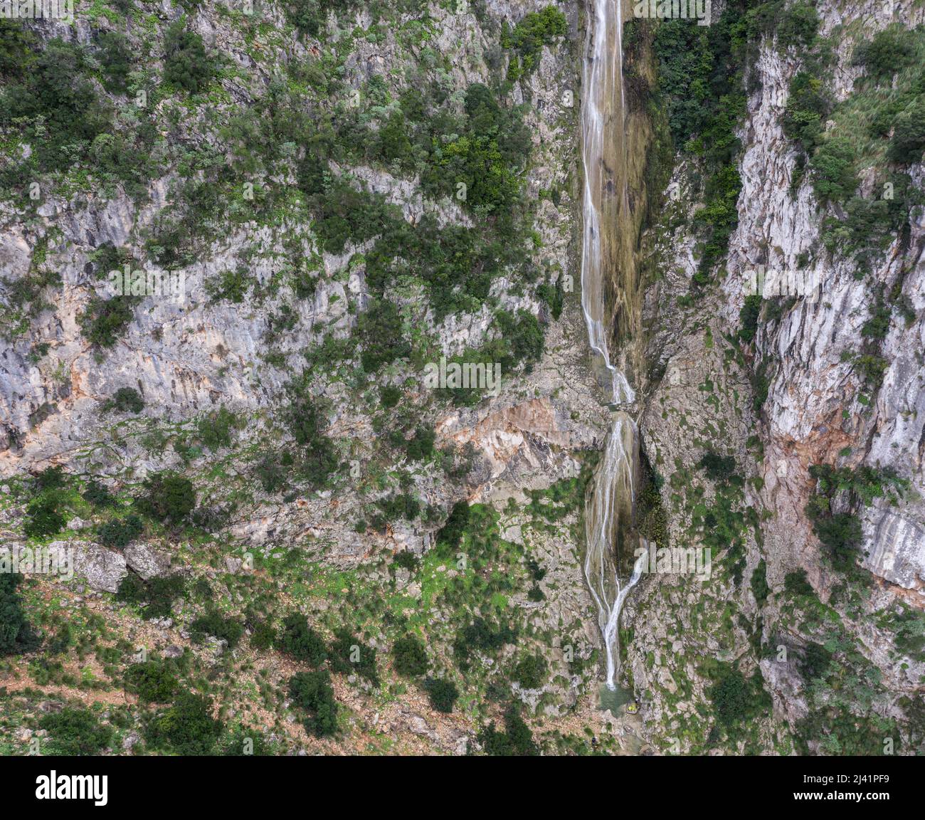 Salt des Molinet, an impressive waterfall in Pollensa. Majorca ...