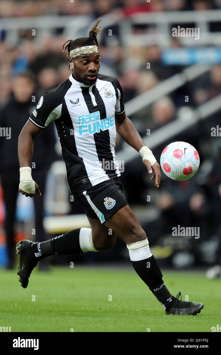 ALLAN SAINT-MAXIMIN, NEWCASTLE UNITED FC, 2022 Stock Photo - Alamy