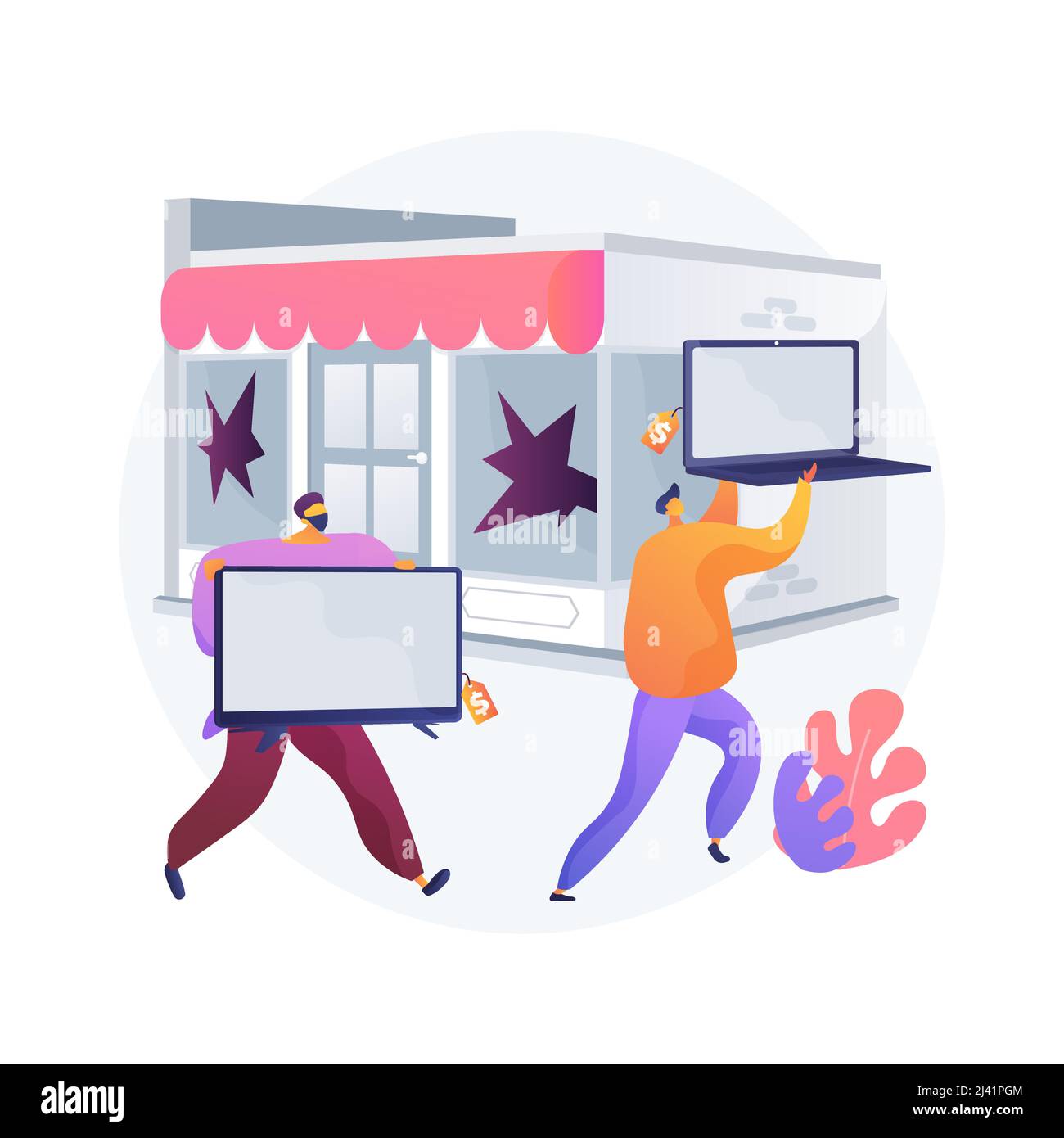 Stolen goods Stock Vector Images - Alamy