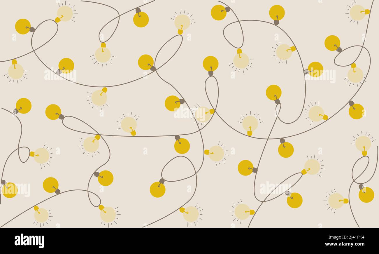 Light bulb pattern Stock Vector Images - Alamy