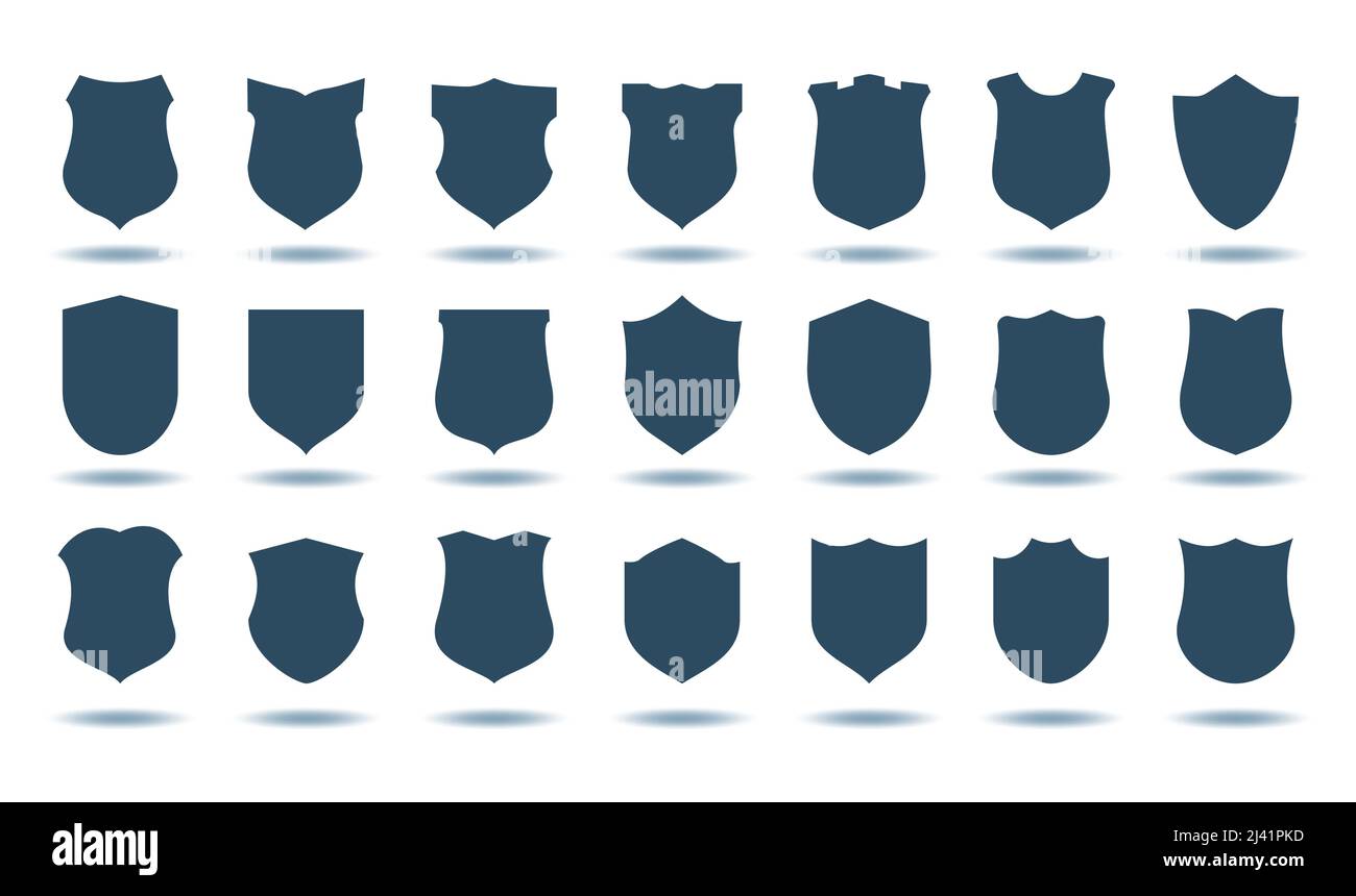 Gothic shield shapes Stock Vector Image & Art - Alamy