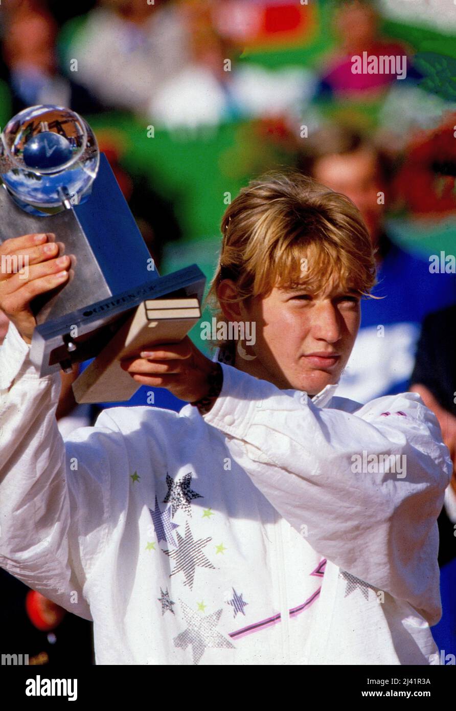 Stefanie Maria Steffi Graf, deutsche Tennisspielerin und Golden-Slam ...