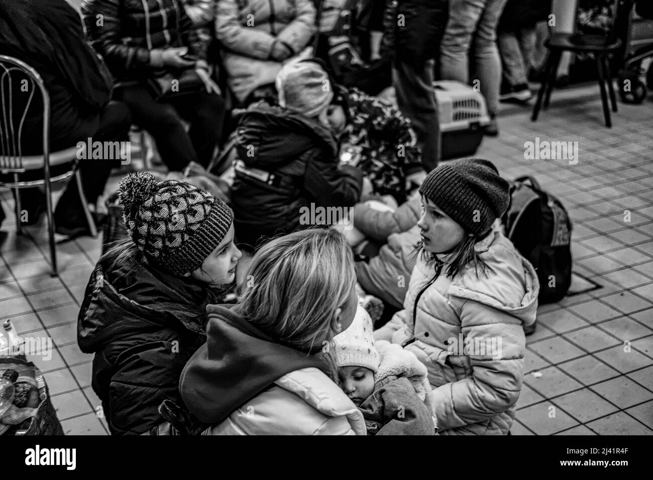 War in Ukraine, people and soldiers in Lviv, Ukraine Stock Photo - Alamy