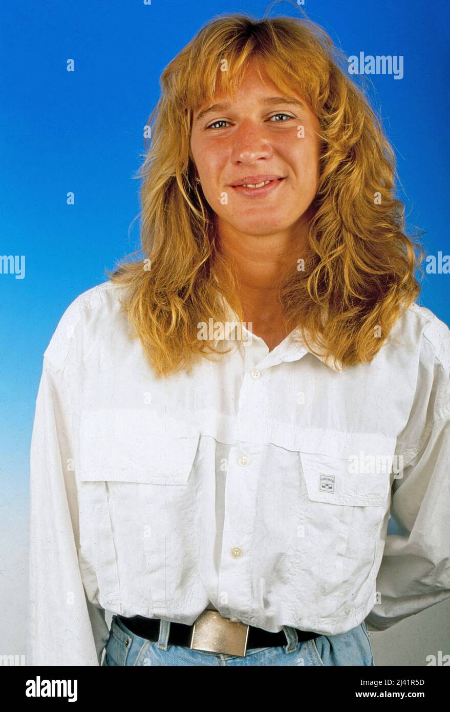 Stefanie Maria Steffi Graf, deutsche Tennisspielerin und Golden-Slam ...