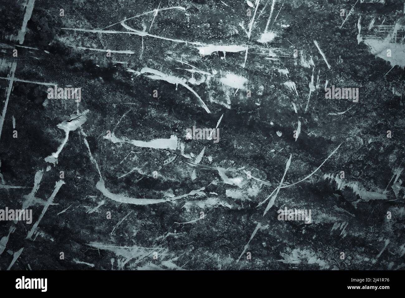 Dark worn surface background with grunge peeled paint texture Stock ...