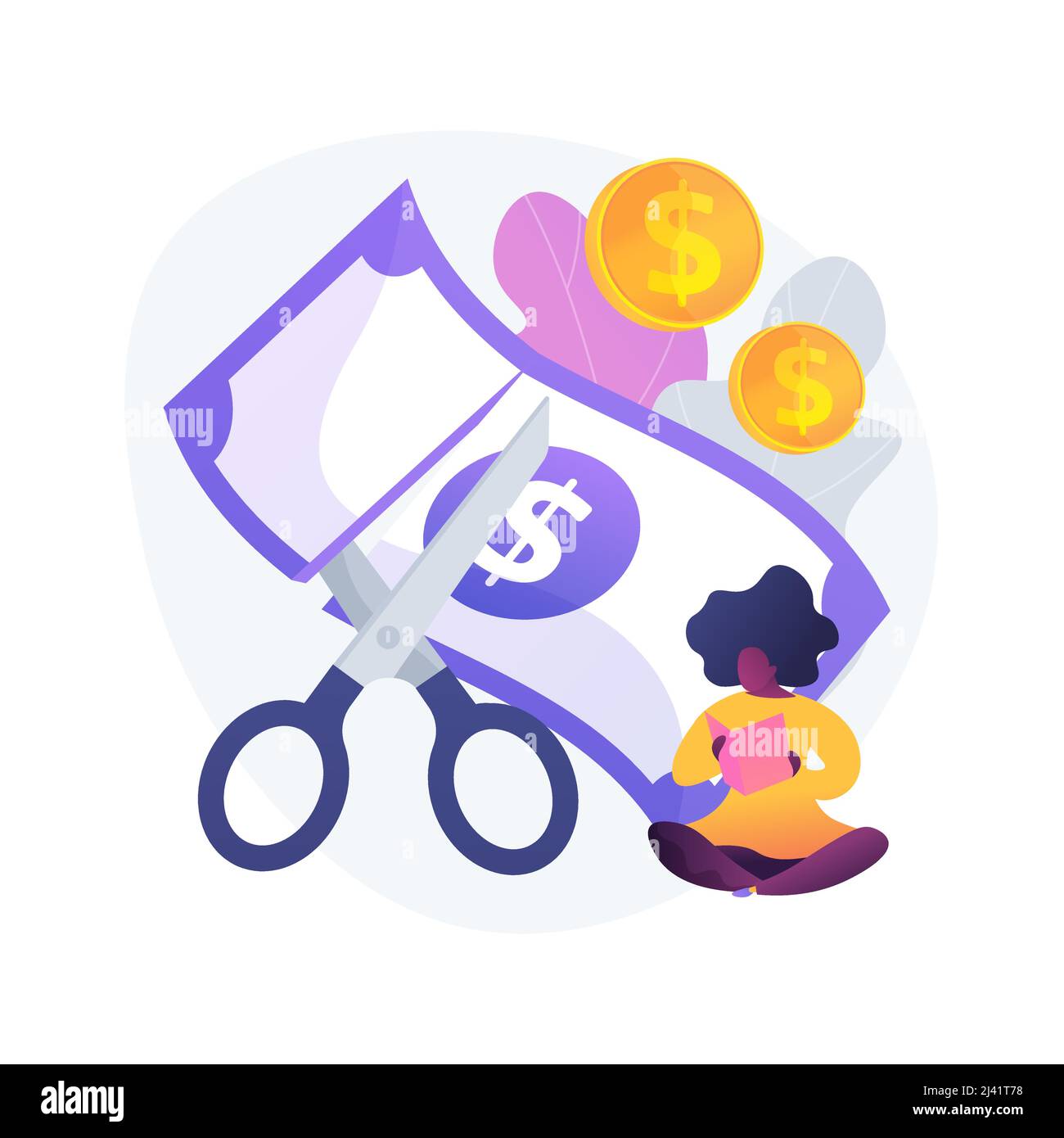 Cost cut Stock Vector Images - Alamy