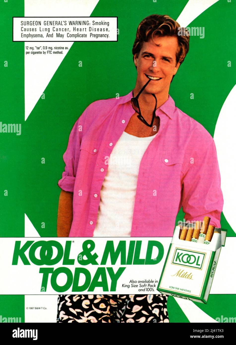 Vintage October 1987 "Playboy" Magazine Advert, USA Stock Photo - Alamy