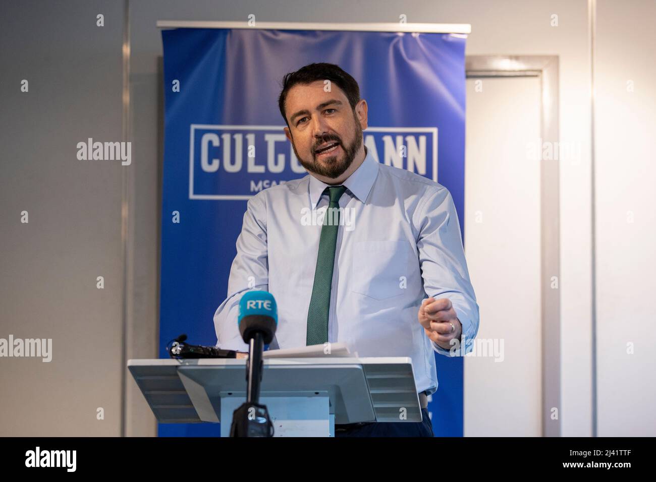 Paul Doherty during the SDLP Assembly election launch at Culturlann ...