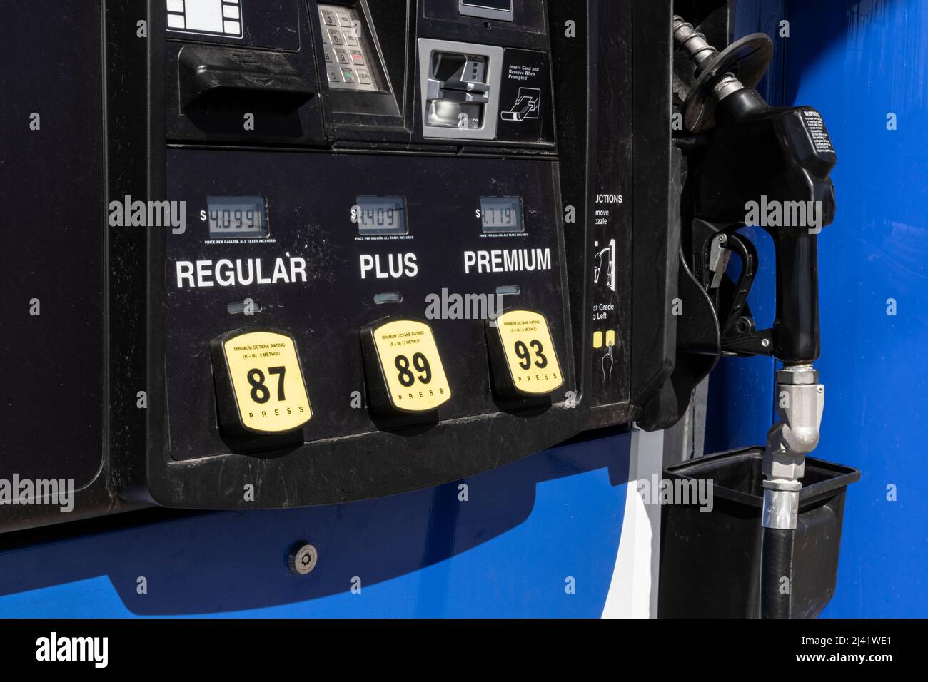 Three gasoline pump hi-res stock photography and images - Alamy