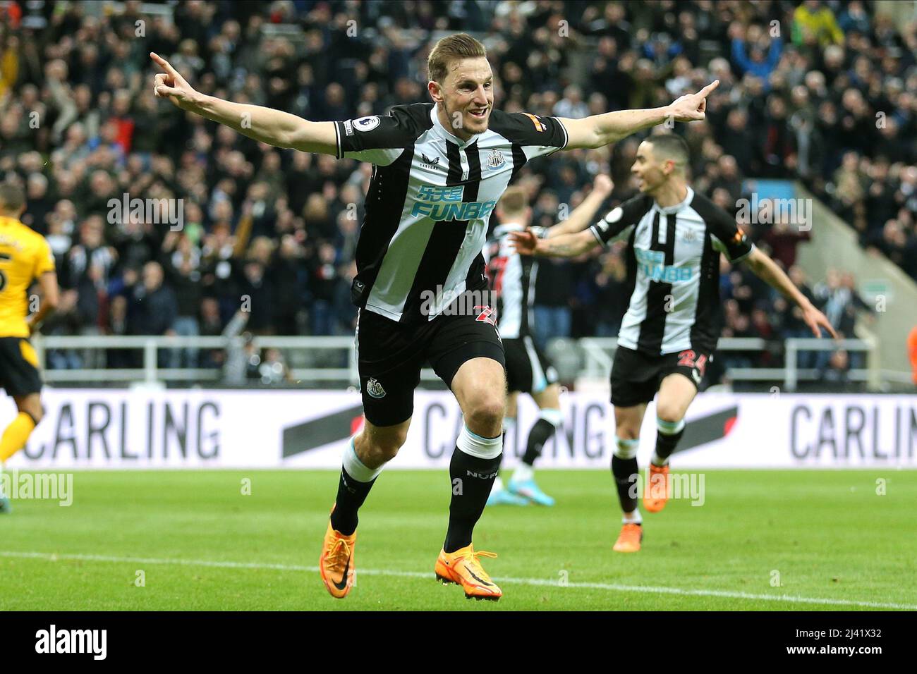 CHRIS WOOD, NEWCASTLE UNITED FC, 2022 Stock Photo - Alamy