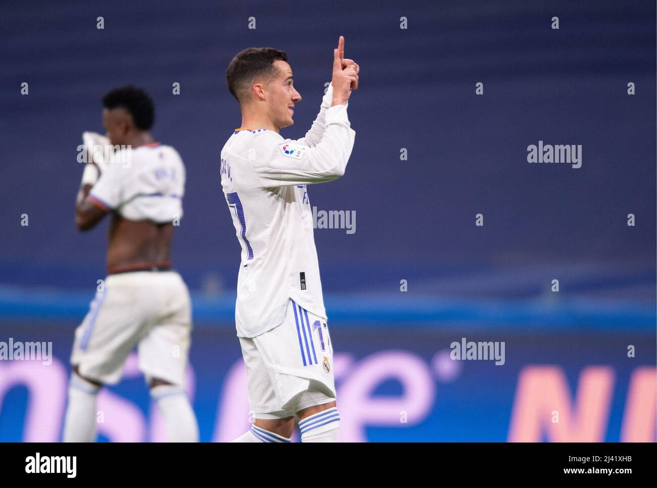 09 th april 2022; Stadium Santiago Bernabeu, Madrid, Spain; Men's La ...