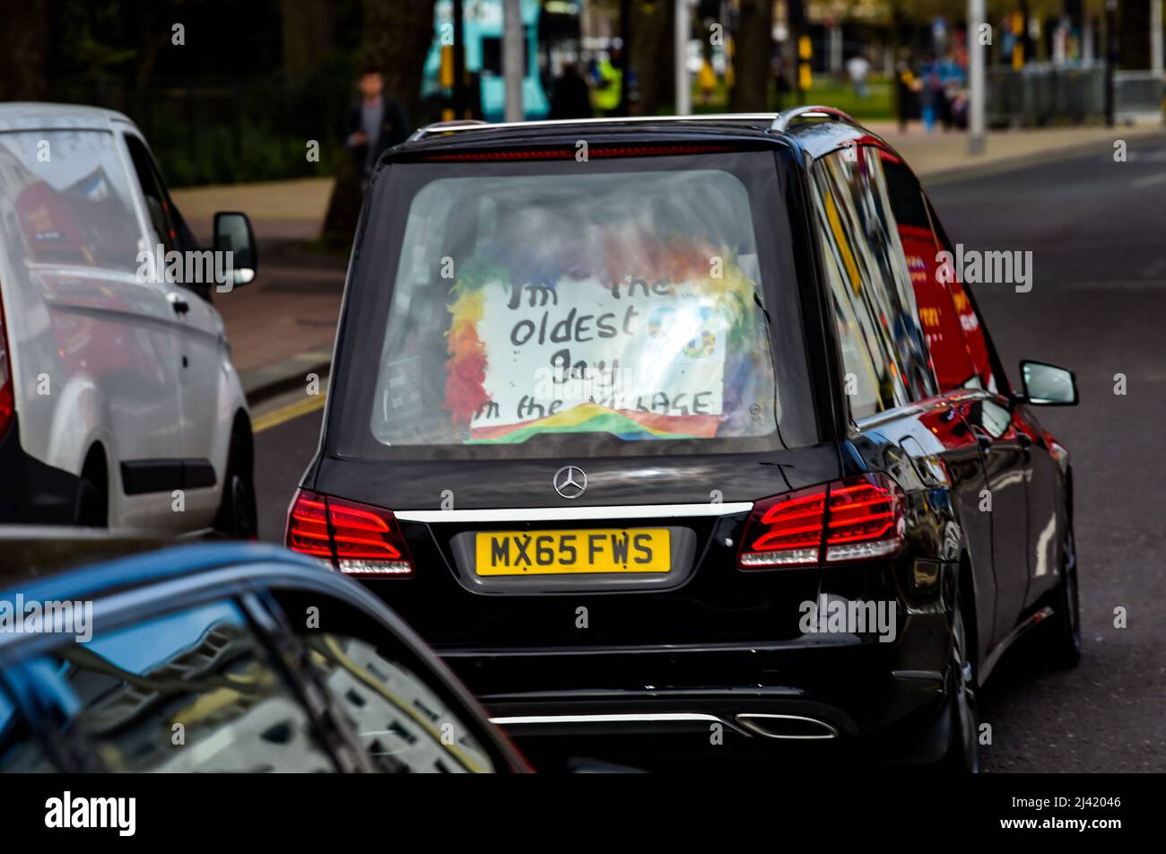 George montague funeral hi-res stock photography and images - Alamy