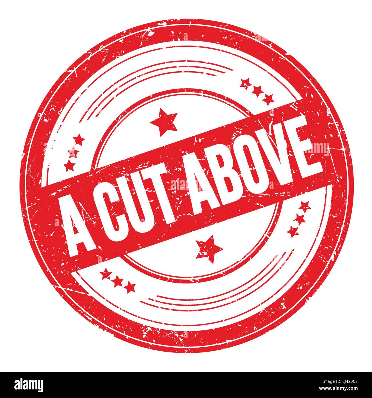 A cut above stamp hi-res stock photography and images - Alamy