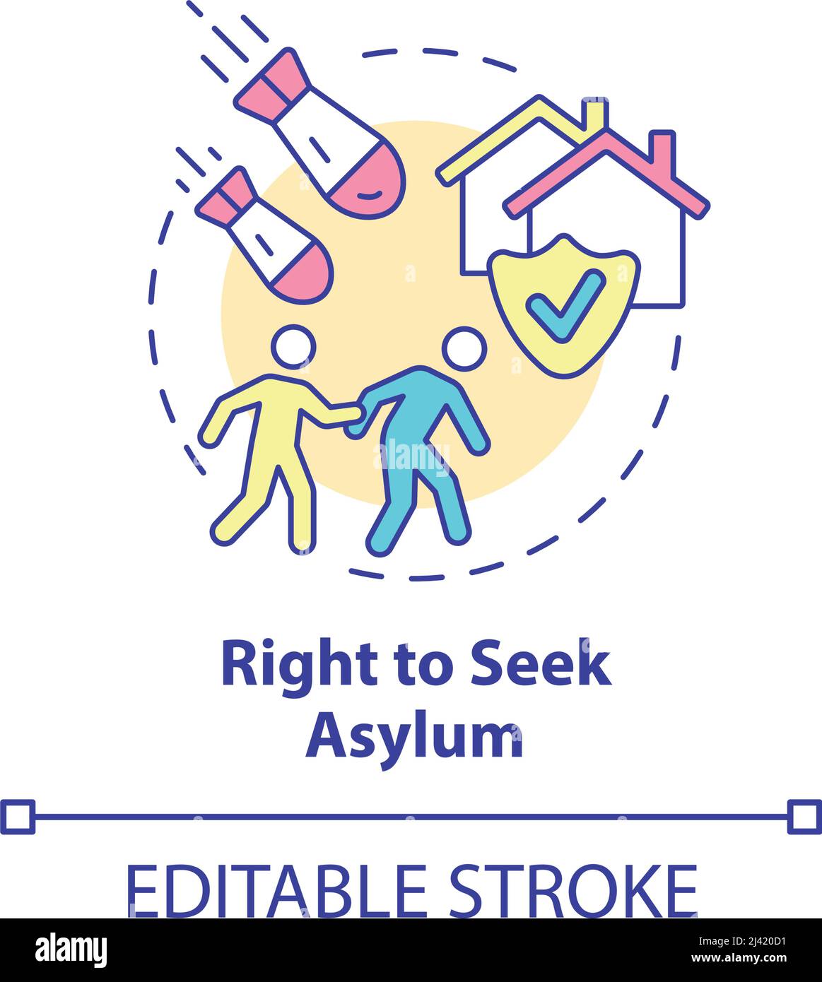 Asylum Stock Vector Images - Alamy