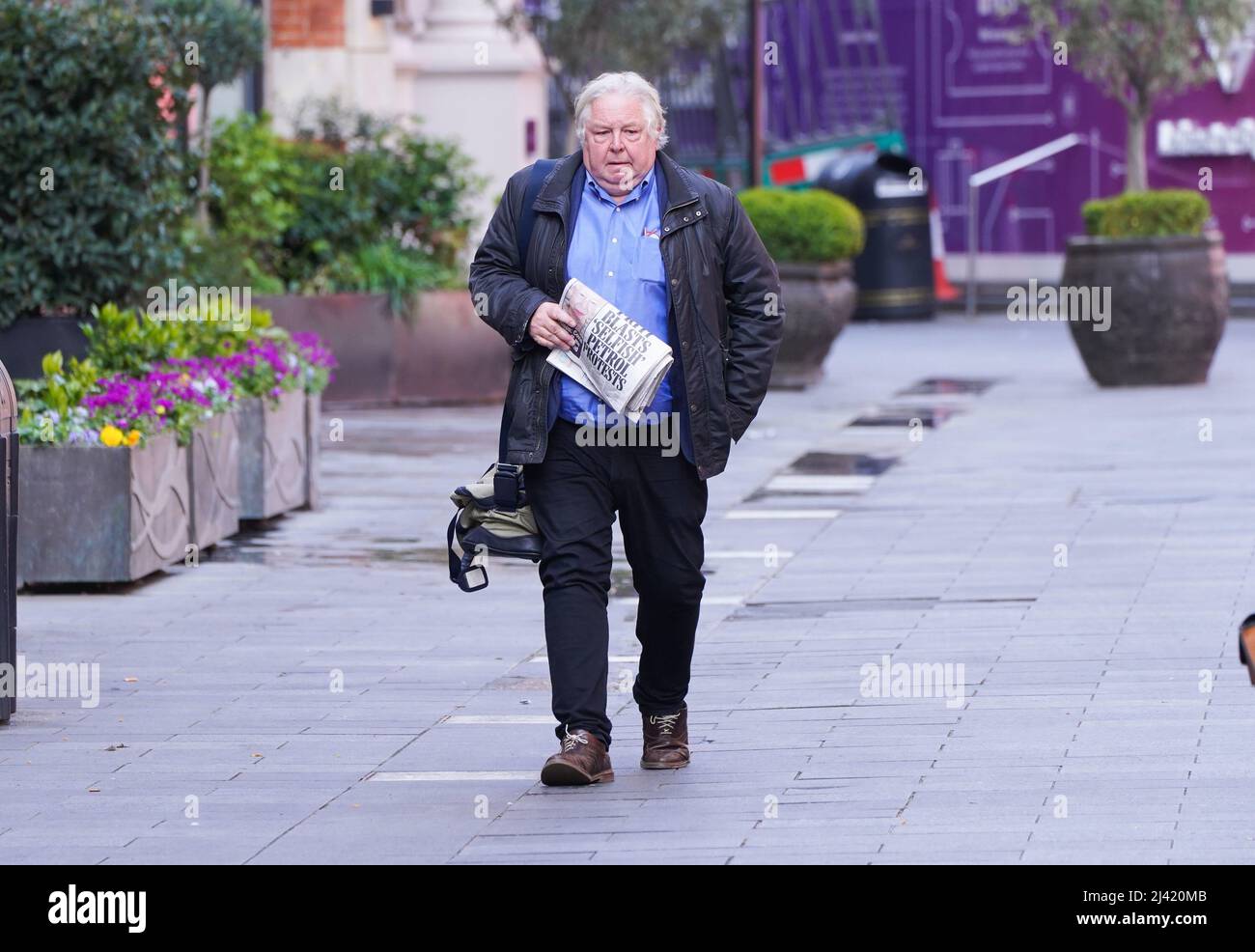 Nick Ferrari leaves Global Radio in London Stock Photo - Alamy