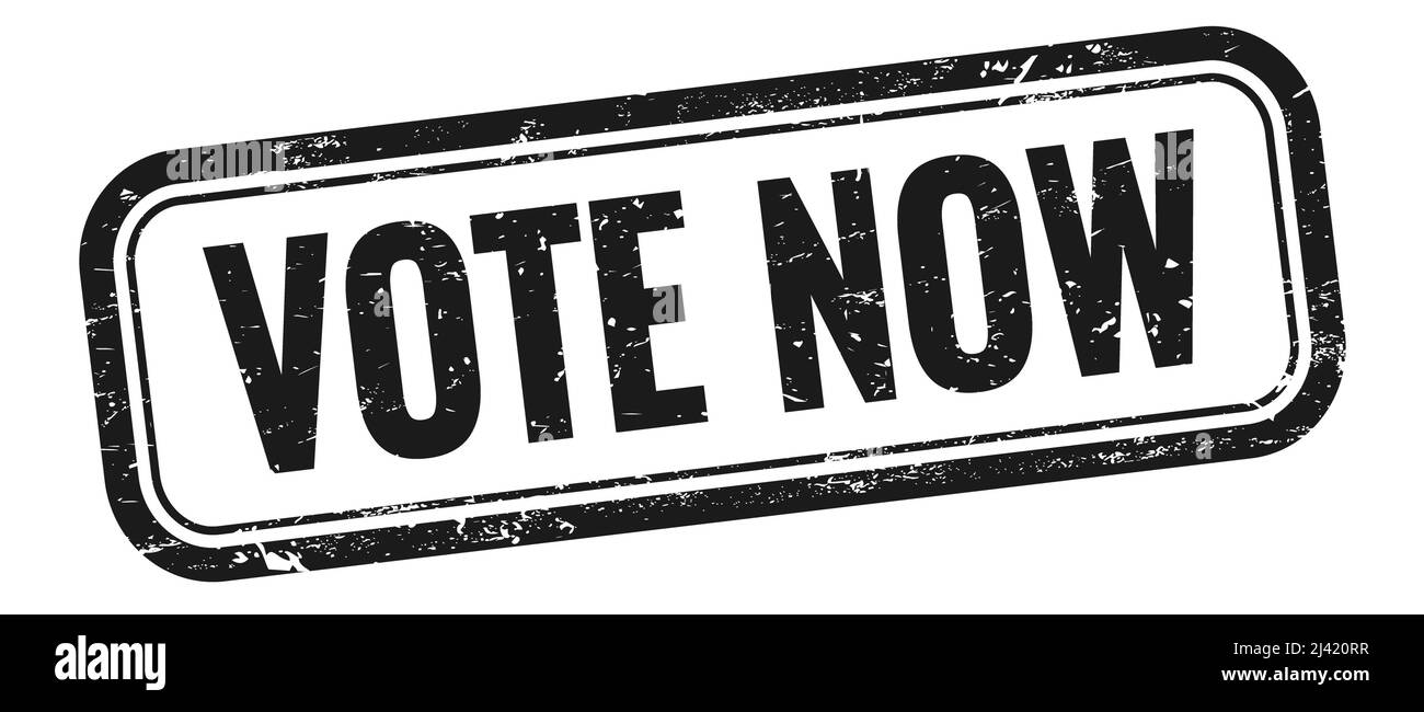 Vote now stamp hi-res stock photography and images - Alamy