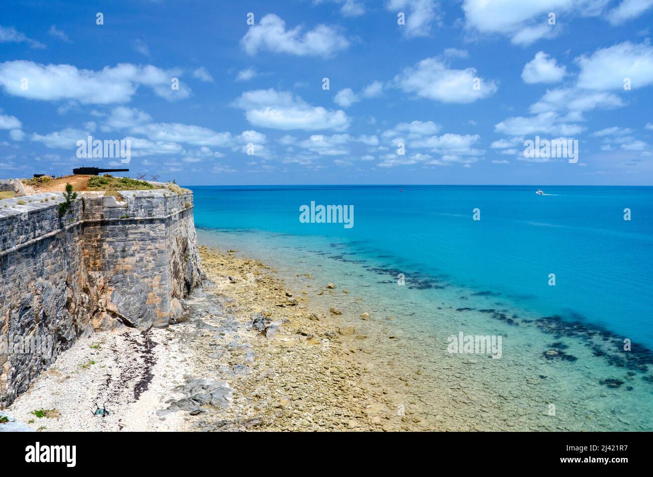 National Museum of Bermuda in an Oceanside fortress. Next to Royal Navy ...